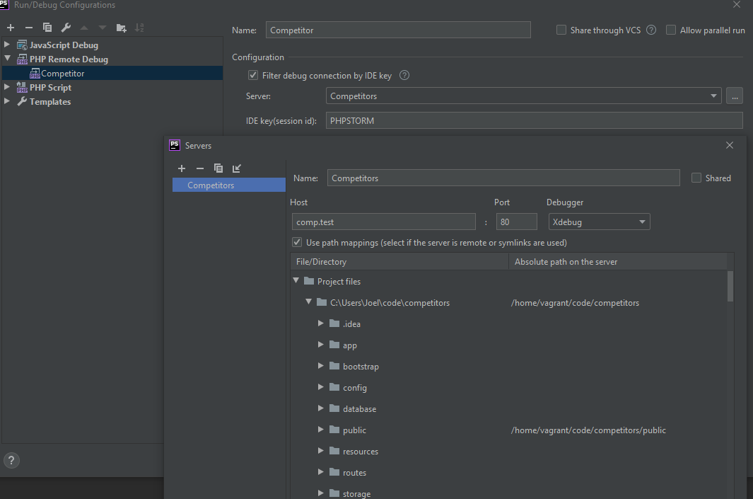 Xdebug Setup For Phpstorm For Laravel 6x On Windows 10